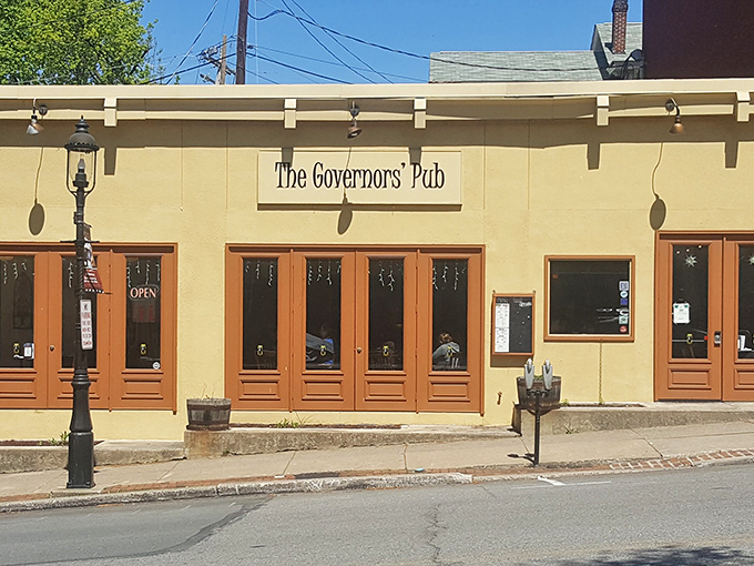 The unassuming exterior of The Governors' Pub hides culinary treasures that'll make you rethink everything.