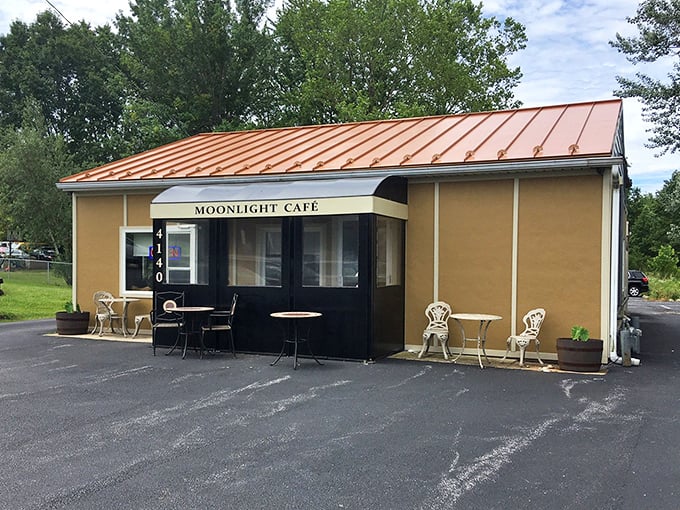 Don't let the modest exterior fool you. Behind that copper roof and tan fa&ccedil;ade lies a culinary wonderland that proves big flavors often come in small packages.