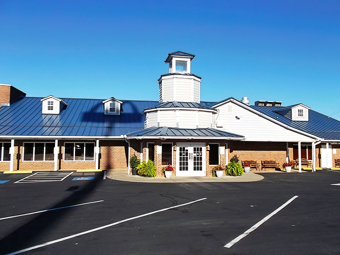 The brick facade and blue awnings of Blue Ocean Seafood Restaurant stand as Clinton's worst-kept culinary secret. Who knew seafood paradise awaited behind those modest doors?