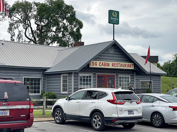 Those iconic red doors aren't just an entrance&mdash;they're a portal to comfort food nirvana in Hurricane Mills.