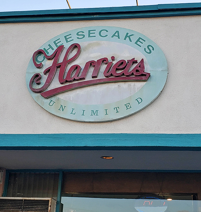 The vintage sign says it all &ndash; "Unlimited" isn't just branding, it's a promise of endless cheesecake possibilities waiting inside this Inglewood treasure.