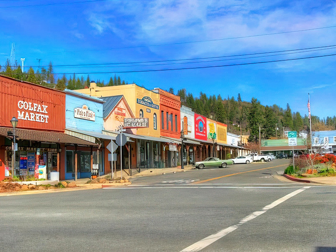 Downtown Colfax looks like a movie set where small-town America still thrives, complete with historic storefronts that whisper Gold Rush tales.