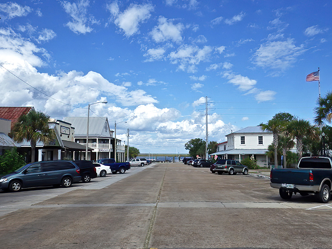 Where the sky meets history! Apalachicola's wide streets lead straight to the water, promising adventures that begin where the pavement ends.