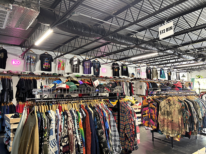 This warehouse of wonders stretches out like your favorite uncle's garage sale, but infinitely better organized.