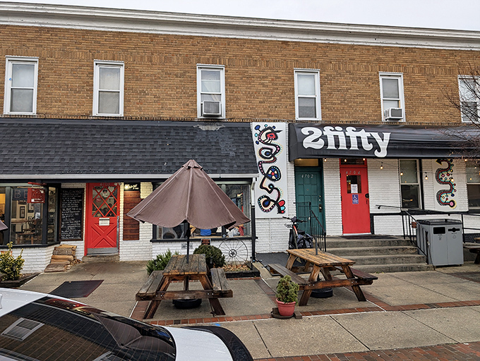 The unassuming brick storefront of 2Fifty Texas BBQ beckons like a smoke signal to barbecue pilgrims. Maryland's answer to Austin's legendary meat temples.