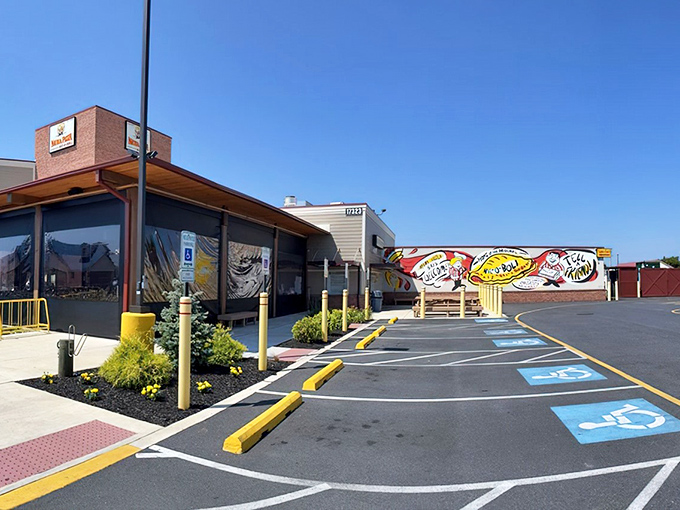 This brick beauty doesn't need fancy architecture when the magic happens inside &ndash; just follow your nose!