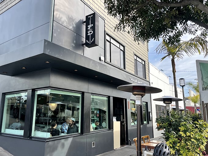 The unassuming exterior of Fishing With Dynamite belies the culinary fireworks happening inside. Manhattan Beach's seafood gem hides in plain sight.