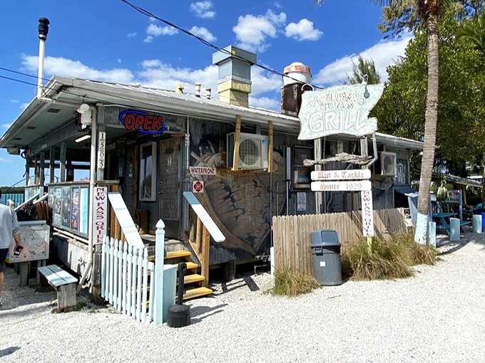Not all treasures are buried! This unassuming shack houses some of Sarasota's most beloved seafood classics.