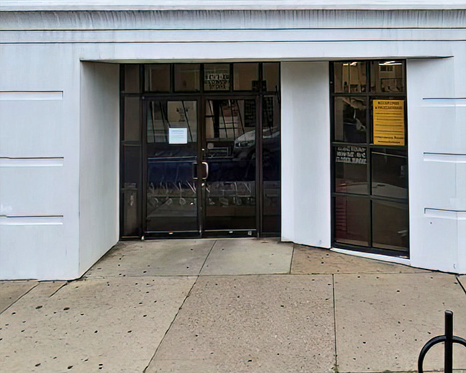 The unassuming entrance to Fan Tastic Thrift Store belies the wonderland of treasures within. Like a speakeasy for bargain hunters, its modest facade keeps the best secrets inside.