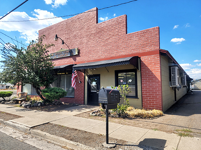 This unassuming brick building houses community knowledge and free internet&mdash;two essentials that don't inflate your monthly budget.