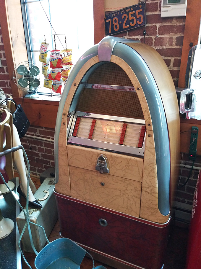 Not just a jukebox &ndash; a time portal to when music was measured in nickels and quarters, not megabytes and playlists.
