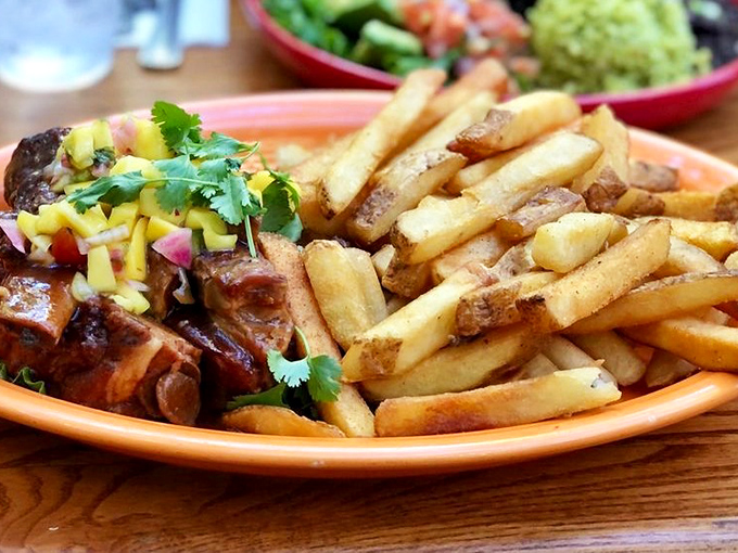 This steak doesn't just satisfy hunger&mdash;it obliterates it. Perfectly grilled, served with golden potatoes and an egg for good measure.