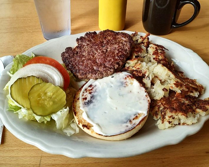 This burger proves that sometimes the classics are classic for all the right reasons.