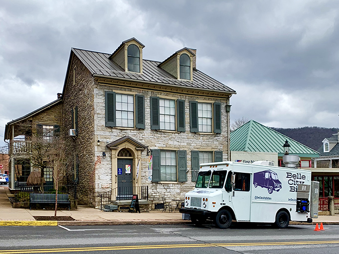 History preserved in limestone. The Bellefonte Art Museum occupies a building that's witnessed centuries of American life, now filled with creative expressions of the present.