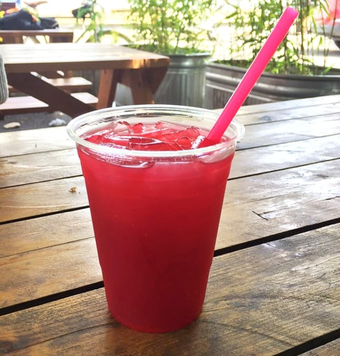 A refreshing berry lemonade that brings the perfect tart counterpoint to sweet waffle indulgences. Summer in a cup.