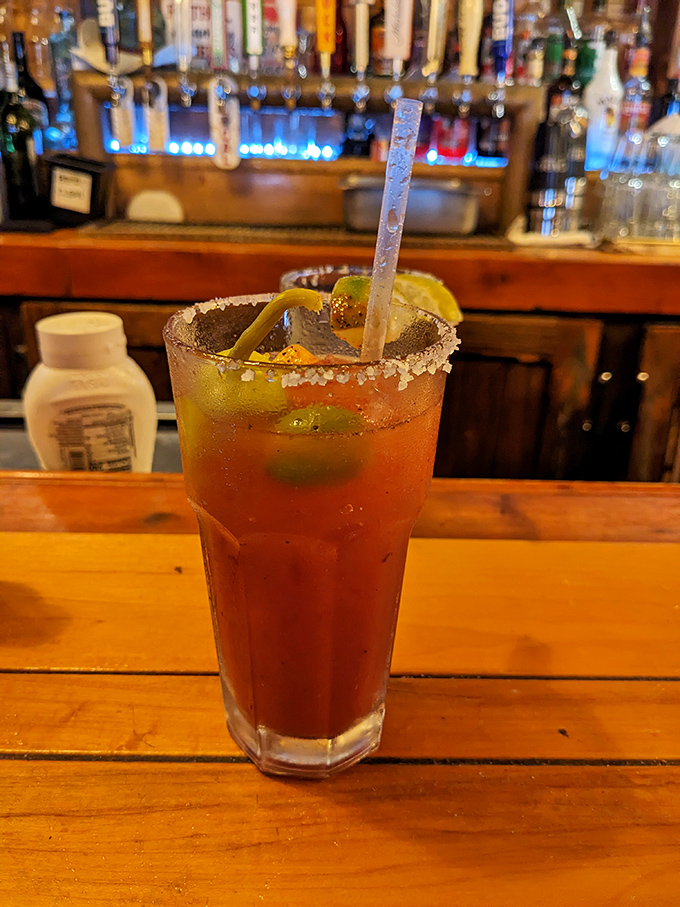 Their Bloody Mary isn't just a drink&mdash;it's a spicy, savory meal in a glass that could cure whatever ailed you the night before.