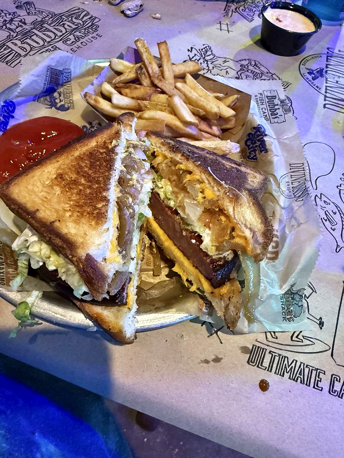 A sandwich that doesn't need fancy ingredients to impress&mdash;just perfectly grilled bread, melty cheese, and the confidence to keep it simple. Sometimes less truly is more.