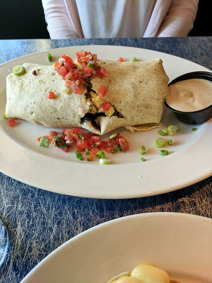 This breakfast burrito doesn't just start your day&mdash;it launches it into orbit with fresh ingredients and flavors that make alarm clocks worth tolerating.