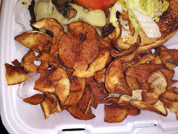 House-made chips that shatter with each bite &ndash; the perfect sidekick to any sandwich. Crispy, salty satisfaction that puts bagged chips to shame. 