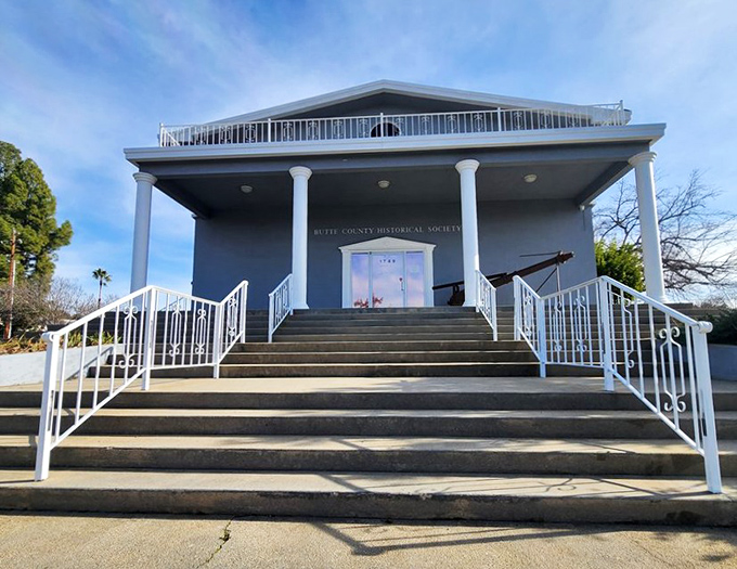 The Butte County Historical Society Museum doesn't just preserve history&mdash;it celebrates it. Those white columns stand prouder than grandparents at graduation.