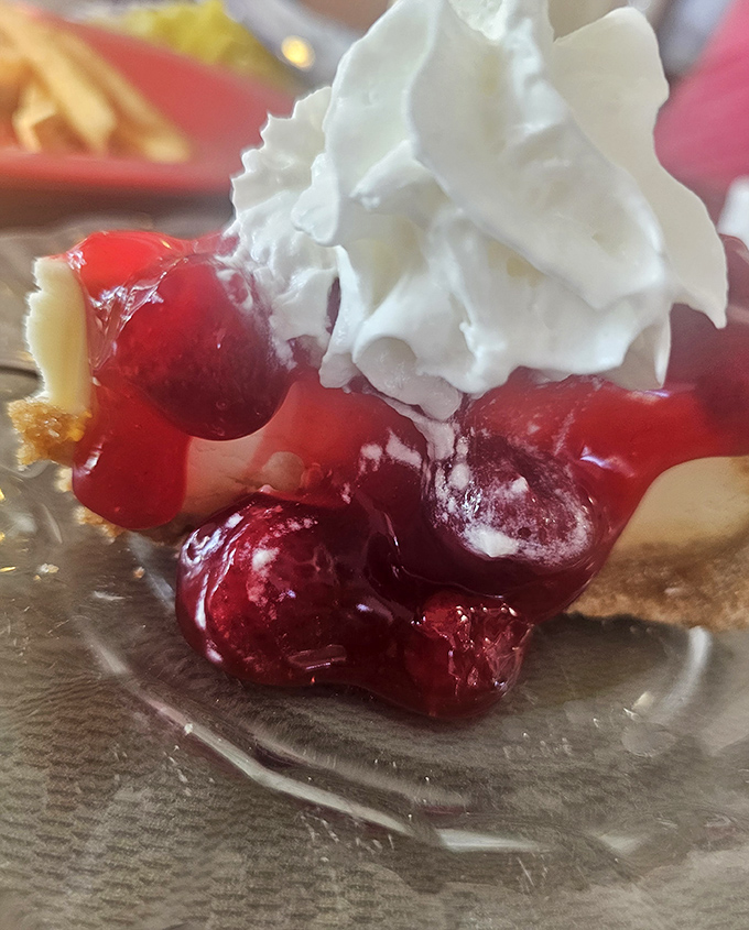 Cherry pie with whipped cream&mdash;the sweet finale to a seafood symphony. Sometimes the classics endure because they're simply unbeatable.