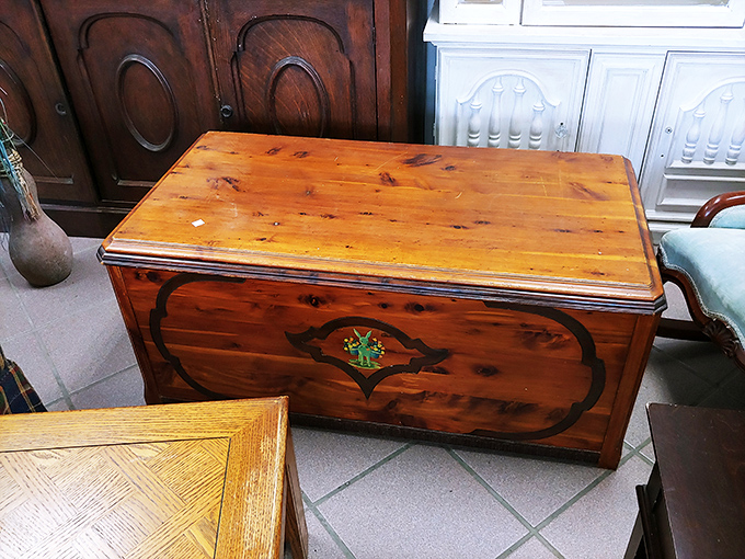 This cedar chest doesn't just store blankets&mdash;it holds secrets, treasures, and possibly the map to the fountain of youth.