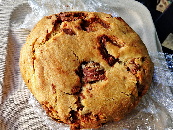 A cookie that looks like it's auditioning for a role in your childhood memories&mdash;chunky, rustic, and completely uninterested in being dainty.