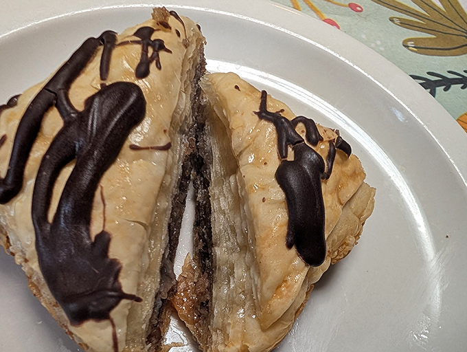 This dessert doesn't just satisfy your sweet tooth &ndash; it throws a party for it with layers of chocolate, baklava, and cheesecake.