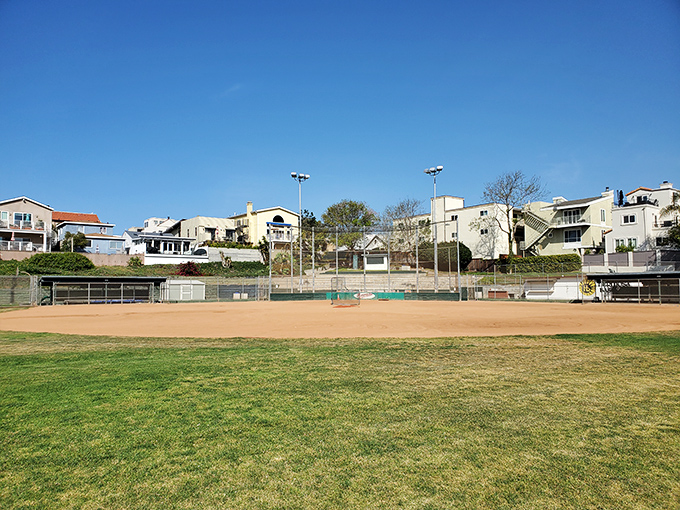 Clark Field hosts everything from softball games to community events where cheering is encouraged regardless of athletic ability.
