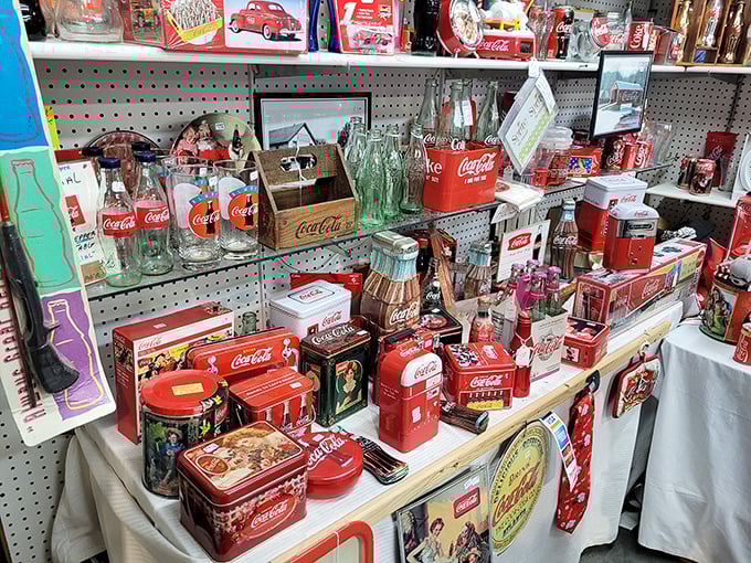 Coca-Cola collectors, your mecca awaits. This shrine to America's favorite soda spans decades of advertising ingenuity and cultural nostalgia.