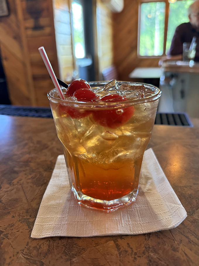 The Wisconsin Old Fashioned&mdash;brandy, cherries, and tradition in a glass. One sip and you're officially on supper club time.