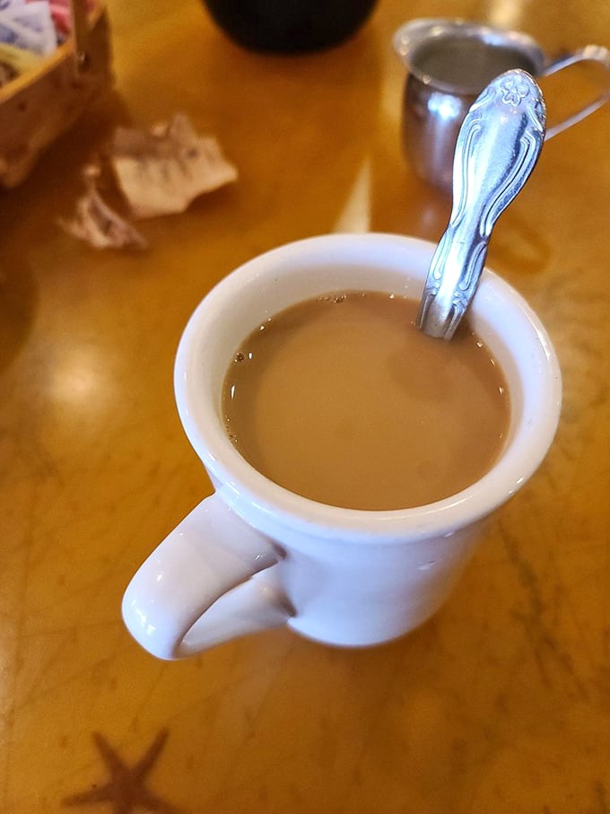 Coffee so comforting it's like a liquid hug. In Florida's heat, there's something rebelliously wonderful about a perfect hot cup.