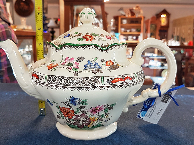 This Copeland Spode Chinese Rose teapot isn't just porcelain&mdash;it's a portal to genteel afternoons when conversation was an art form and time moved slower.