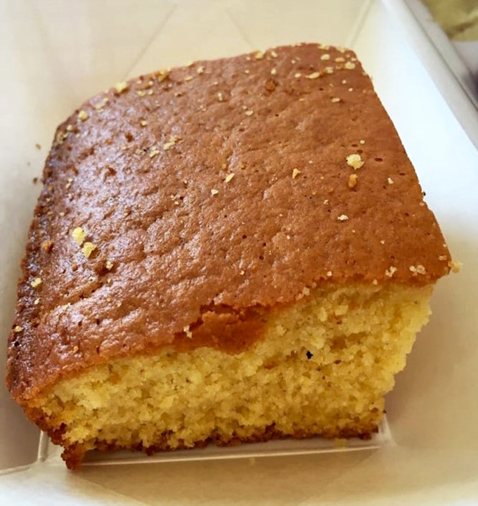 Cornbread that walks the perfect line between cake and bread&mdash;the ideal supporting actor in this meaty blockbuster.