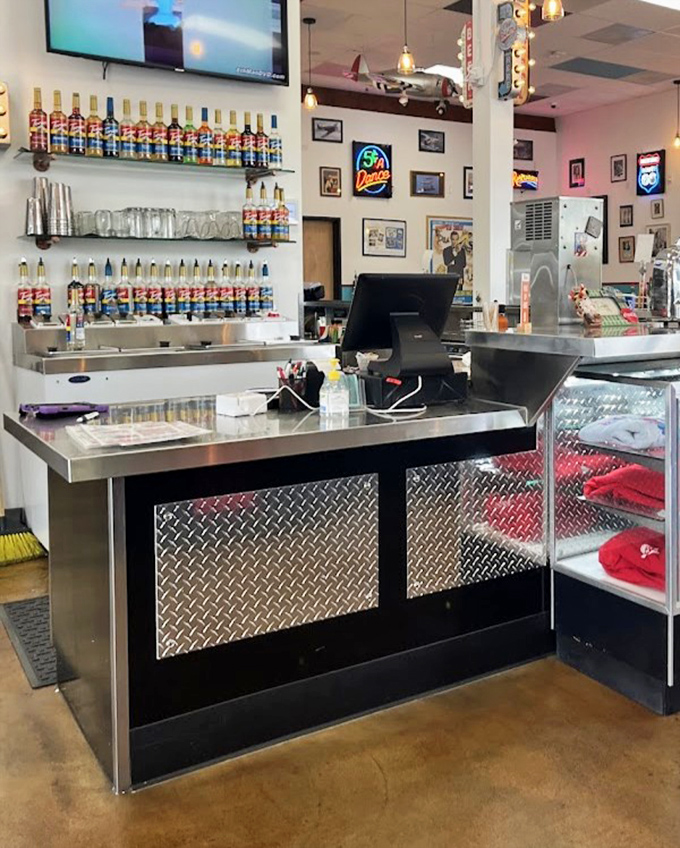 The command center of comfort food operations, where milkshake dreams are born and burger wishes come true.