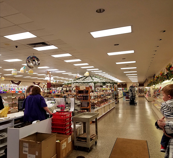 The checkout counter&mdash;that final moment of reckoning between your sugar dreams and the reality of how much you've selected.