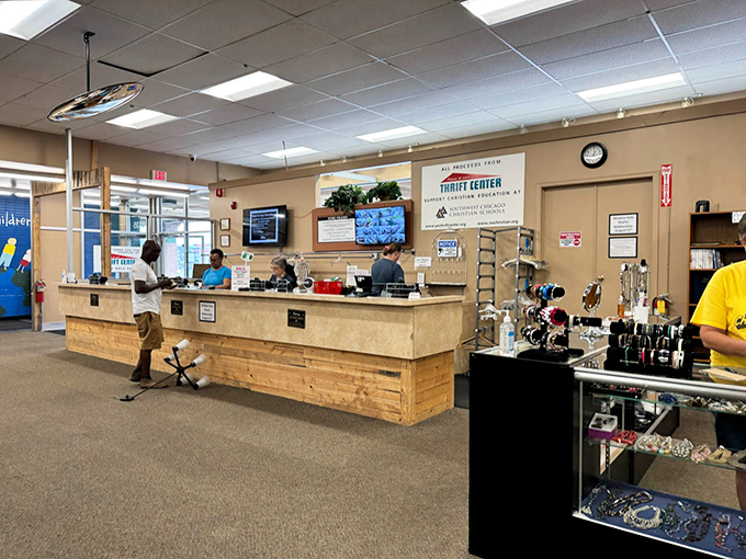 The checkout counter where dreams meet reality and your total still leaves room for lunch.