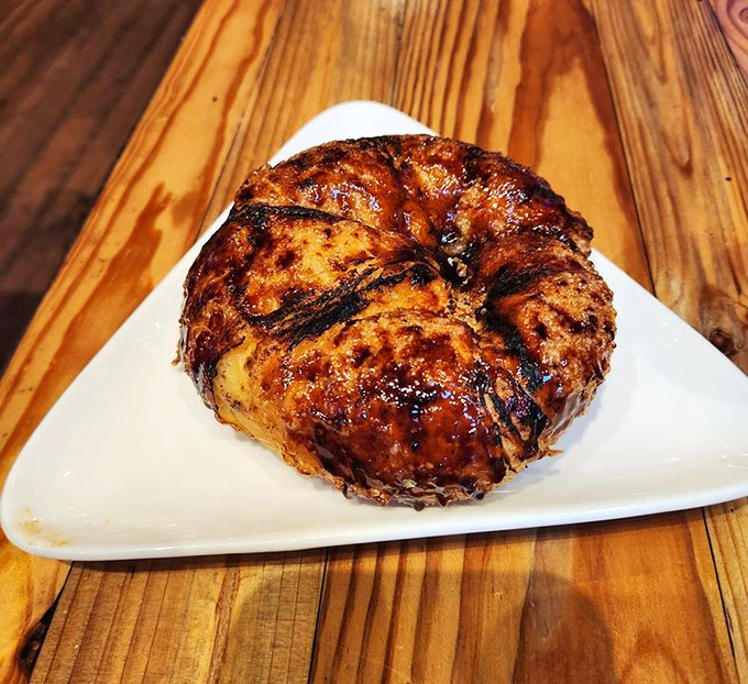 This pastry doesn't just break the rules—it rewrites them. Part croissant, part culinary revolution, all delicious.