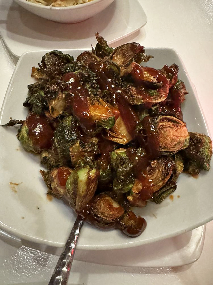 Brussels sprouts get the glow-up they deserve, crispy and caramelized enough to convert any veggie skeptic.