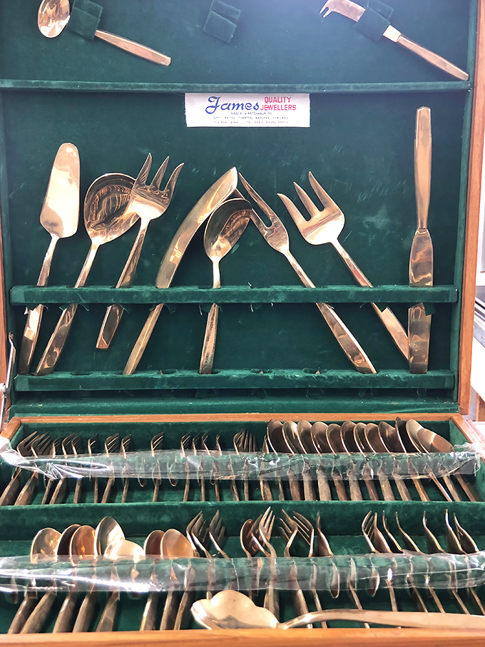 Silverware that's seen more dinner parties than you have. These forks and knives have stories to tell&mdash;if only they could talk.