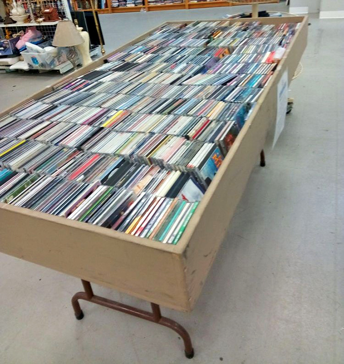 Vinyl enthusiasts and media collectors, prepare to lose track of time. This table of musical memories might just hold that album you've been hunting for years.