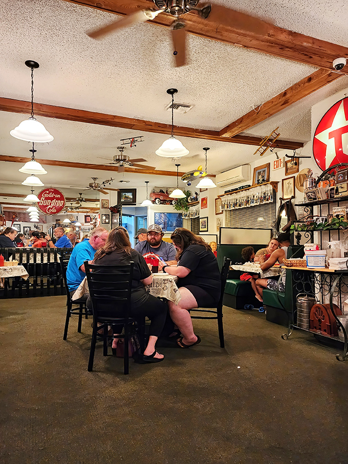 The dining room buzzes with the energy of people who know they've found something special&mdash;a slice of authentic Florida.