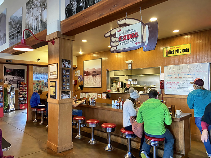 Where locals and visitors share counter space and stories. The best travel advice in Tahoe often comes from the next stool over.