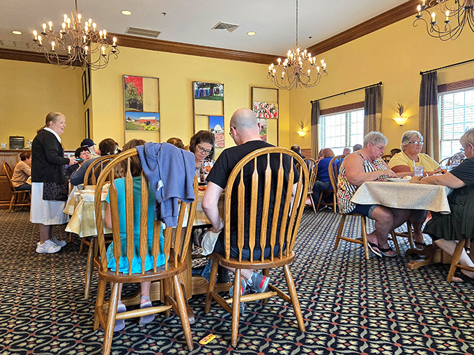 Three generations sharing one table &ndash; proof that good food brings everyone together beautifully.