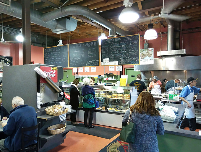 The lunch rush brings together a cross-section of Pittsburgh &ndash; from suits to hard hats, all united by exceptional sandwiches.