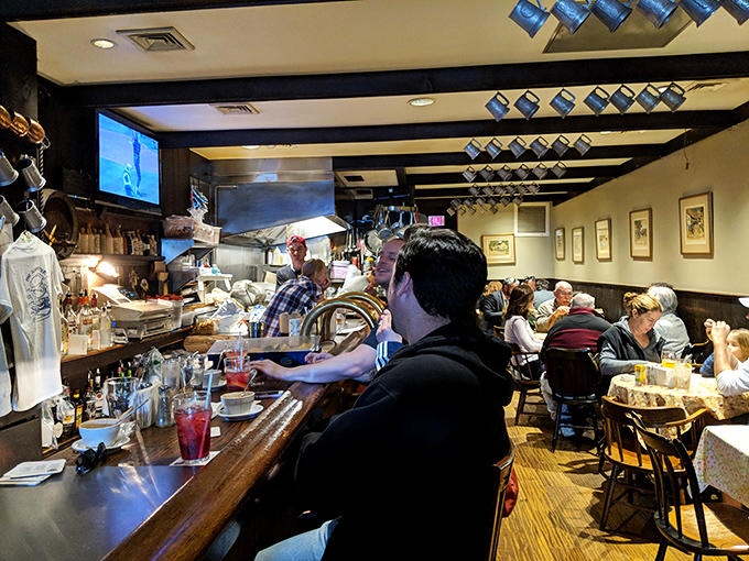 The bar at McNally's&mdash;where strangers become friends and friends become regulars over stories and Schmitters.