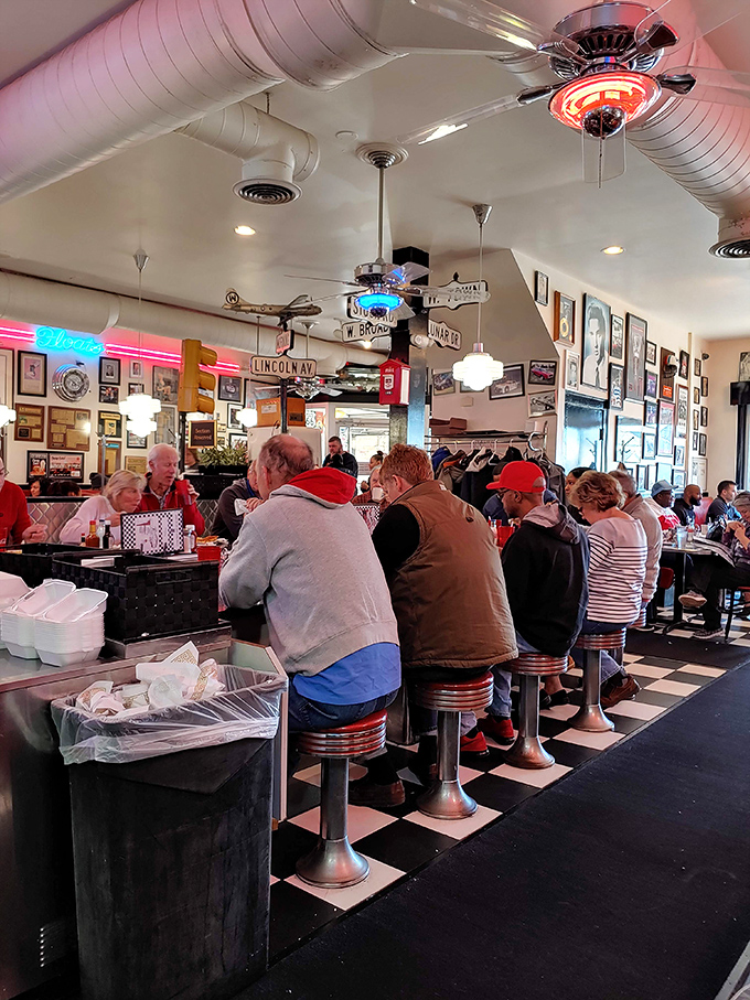 The counter seats aren't just the best spots in the house&mdash;they're front-row tickets to the breakfast ballet performed by seasoned short-order veterans.