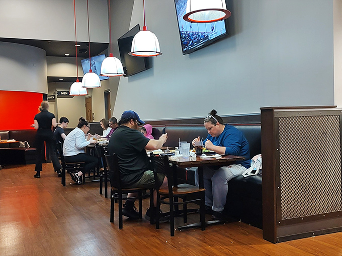 The true measure of a restaurant's success: happy diners lost in conversation and the pleasure of a well-prepared meal.