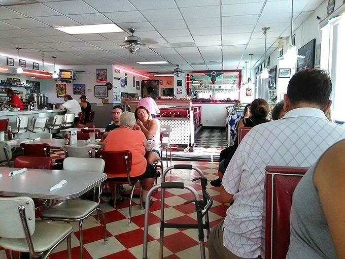 The diverse crowd proves good taste knows no age &ndash; where conversations flow as freely as the coffee refills.