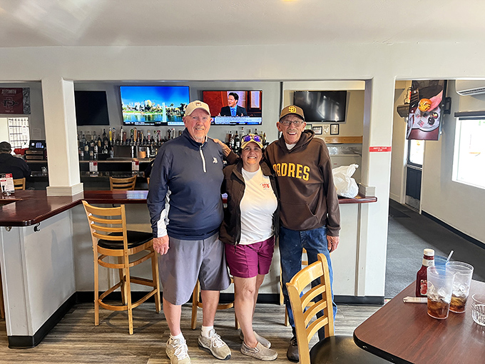 The universal language of barbecue brings people together. Those Padres fans know victory tastes better with sauce on your fingers.